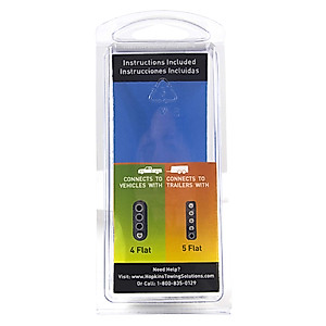 Hopkins 47515 4 Wire Flat To 5 Wire Flat Adapter