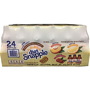 Snapple Diet Iced Tea Variety Pack, 480 Fl. Oz