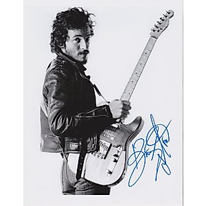 Kirkland Bruce Springsteen 8 X 10 Photo Autograph on Glossy Photo Paper