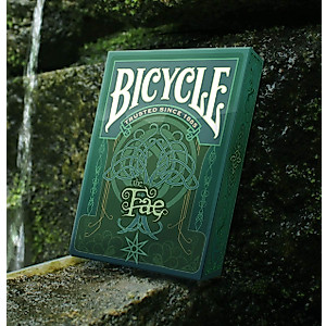 Bicycle Creatures of The FAE Playing Cards Gent Supply, Green