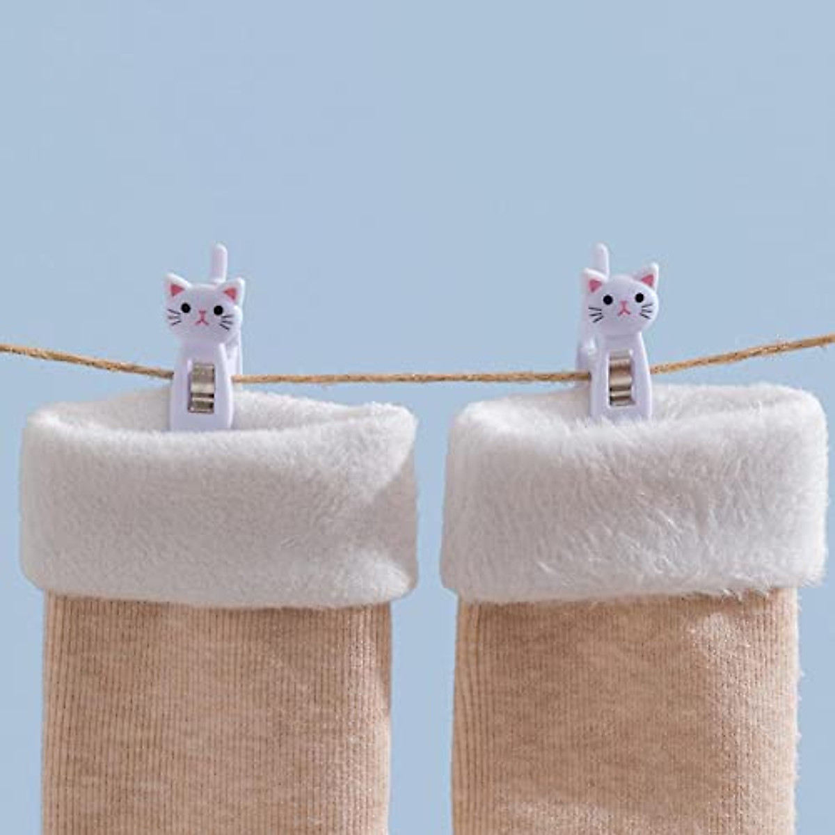 Cat Chip Clips, Paper Clamp, Chip Food Storage Bag Seal Clamp, Plastic Chip Bag Clip Kitchen Clips Multifunctional Small Clips for Bread Bag