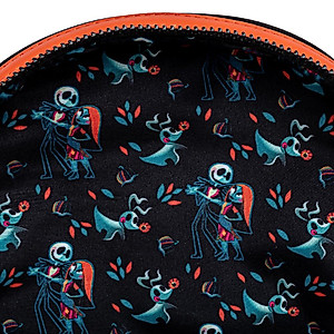 Loungefly Disney Nightmare Before Christmas Simply Meant To Be Womens Double Strap Shoulder Bag Purse