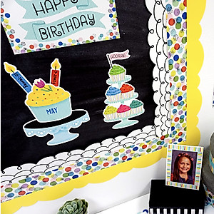 Creative Teaching Press Color Pop Birthday Mini Bulletin Board, CTP 8698