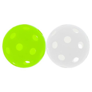 Jugs Sports Pickleballs, Vision Enhanced Green, 1 Dozen