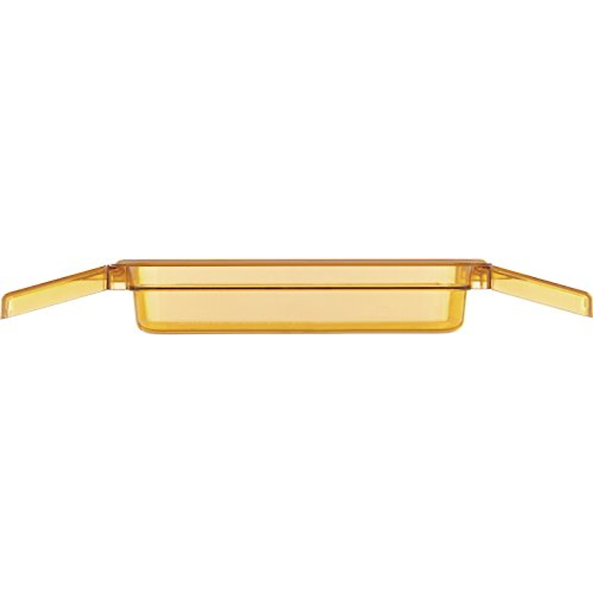 Carlisle FoodService Products 30860HH13 StorPlus High Heat Food Pan With 2 Handles, 2.5" Deep, Third Size, Amber, 1/3 Size (Pack of 6)