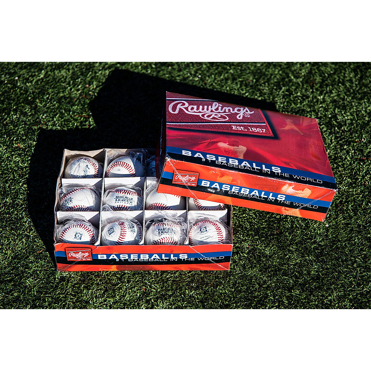 Rawlings | BABE RUTH LEAGUE Baseballs | Tournament Grade | RBRO | Youth/14U | 12 Count