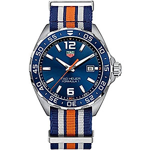 Tag Heuer Formula 1 Quartz Blue Dial Men's Watch WAZ1010.FC8196