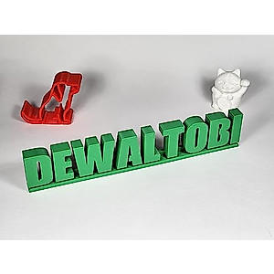 Personalized FPS War Game Nameplate/Nametag - 3D Gamer Tag - Game Accessories - Custom FPS Name Plate - Mancave Gift - War Game Gift