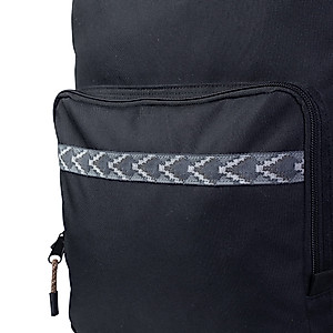 KAVU Neptune Backpack with Padded Laptop and Tablet Sleeve-Jet Black