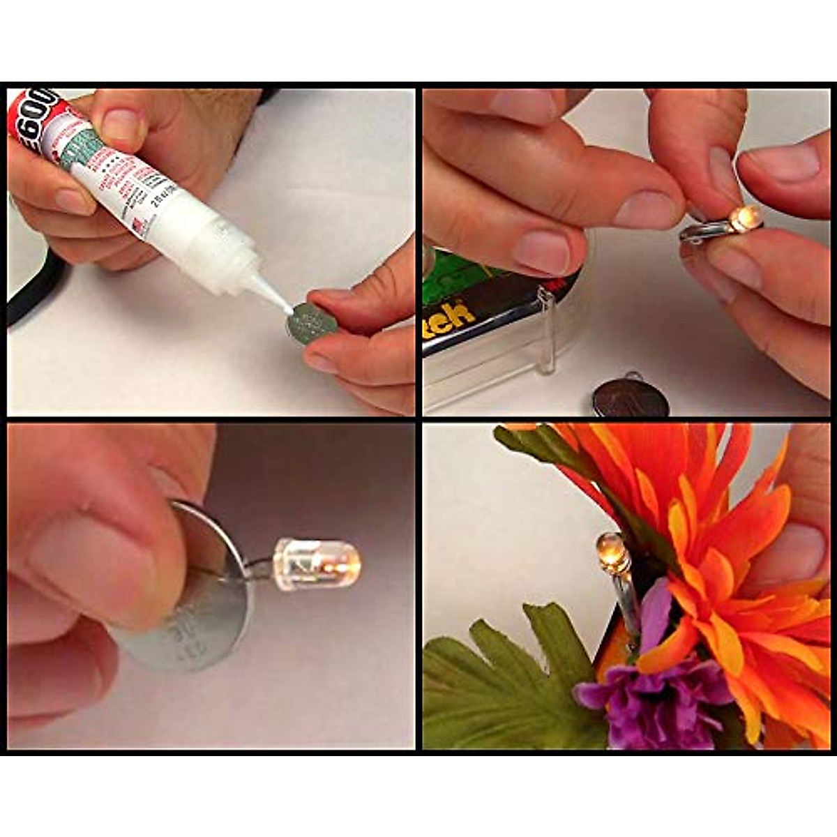 E6000 565104 Extreme Tack Adhesive - 4 fl oz Shelf Bottle