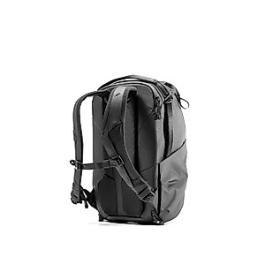 Peak Design Everyday Backpack V2 20L Black, Camera Bag, Laptop Backpack with Tablet Sleeves (BEDB-20-BK-2)