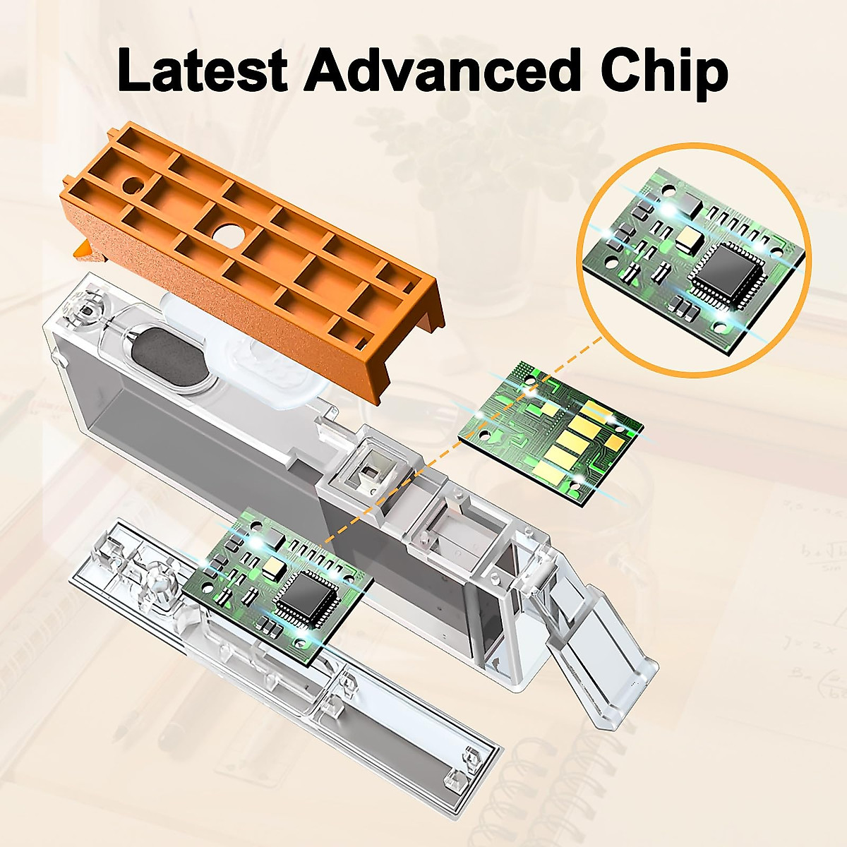 Miss Deer Compatible 281 Black Ink Cartridges Replacement for Canon CLI-281XXL CLI281XXL for Pixma TR7520 TR8520 TS6120 TS6220 TS8120 TS8320 TS9120 (Small Black) 2-Pack