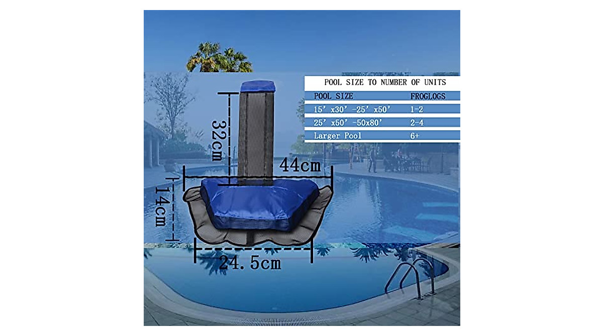 Animal Escape Ramp for Pools - Save Critters Safely