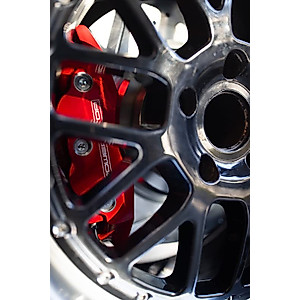 Power Stop Rear S4804 Pair of High-Temp Red Powder Coated Calipers for Rainier, SSR, Trailblazer, Trailblazer EXT, Envoy, Envoy XL, Envoy XUV, Ascender, Olds Bravada, Saab 9-7x [Model Specific]