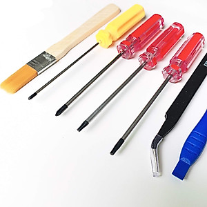 SIKAMI T8 T9 Torx Security Phillips PH00 PH0 Screwdriver Tool Set for PS5 Playstation PS4 PRO/PS4/PS4 Slim teardown cleaning Disassembly PS4 Controller(Set2)