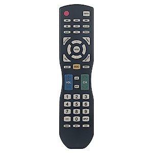 Beyution Universal Remote Control Fit for Bolva/Avera/Etec TV 32AER10 40AER10 40STC20 55AER10 49EQX10 50AER10 55EQX10 55CBL01 65CBL01 32E700 32E800 32E725 32EF20 39E725 40E800 32E40 40E700