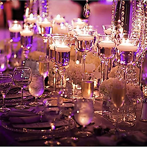 30 Pieces Tea Wax ,Unscented Floating Candles,Smokeless Floating Water Candle for Wedding Party Pool SPA Valentine's Day Bathtub Dinner Christmas Party Decoration (White)