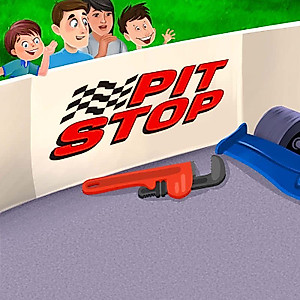 Personalized Storybook by Dinkleboo - "The Race Car" - For Kids Aged 0-8 Years Old - A Story About Your Child Wanting to be the Fastest Racing Car When They Grow Up - Soft Cover (8"x 8")