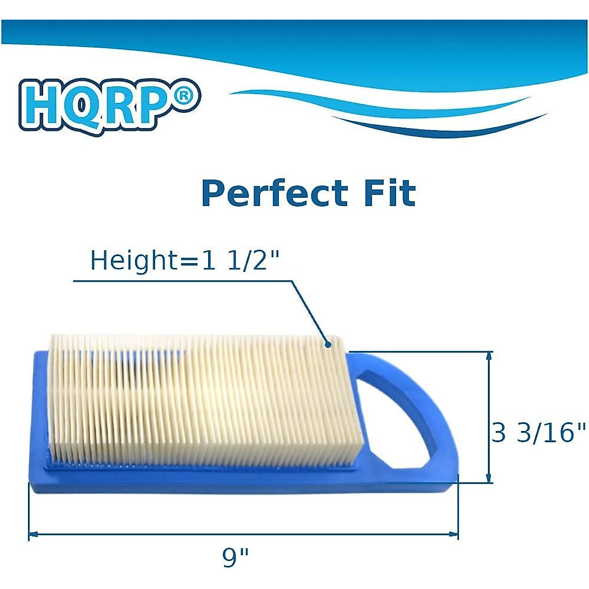 HQRP Filter compatible with Huskee 13AD771G731 13AJ771G031 13AJ771G231 13AJ771S031 13AJ771S231 13AN771G731 13WJ771S231 13AJ795G730 13AM762F031 Lawn Tractor/Riding Mower