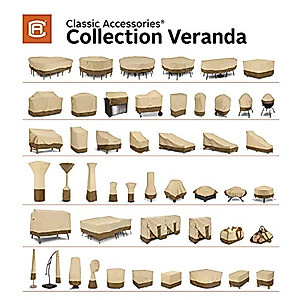 Classic Accessories Veranda Water-Resistant 58 Inch BBQ Grill Cover