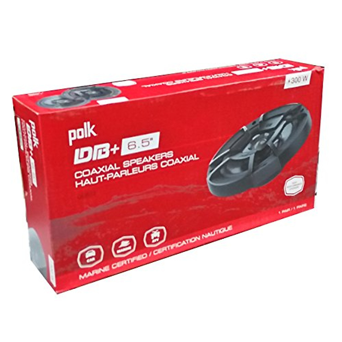 Polk DB652 UltraMarine Dynamic Balance Coaxial Speakers, 6.5" - Pair