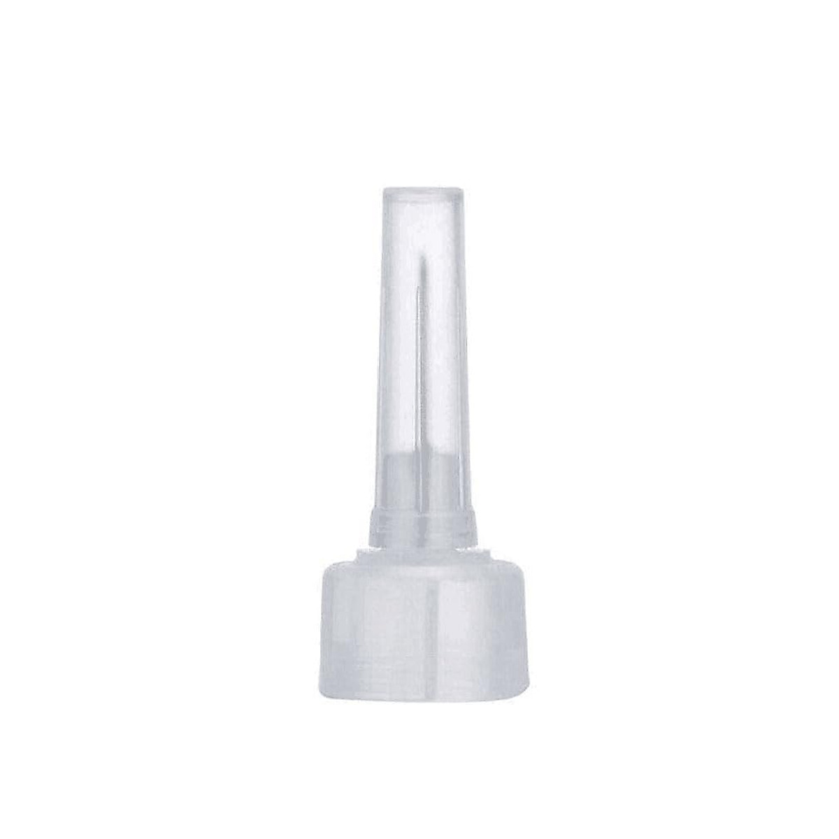 Disposable 0.3 & 0.5ml Empty Ampoule Nozzle -Non Invasive- Disposable Accessories Parts - without Hydrating Hyaluronic Acid Filler (10pcs 0.3ml Empty Ampoule Nozzle + 1 pc Adapter)