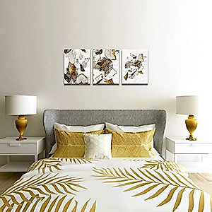 Canvas Wall Art For Living Room Family Wall Decor For Bedroom Fashion Kitchen Wall Pictures Artwork Office Canvas Prints Abstract Paintings Modern Bathroom Home Decorations 12" X 16" 3 Piece Set