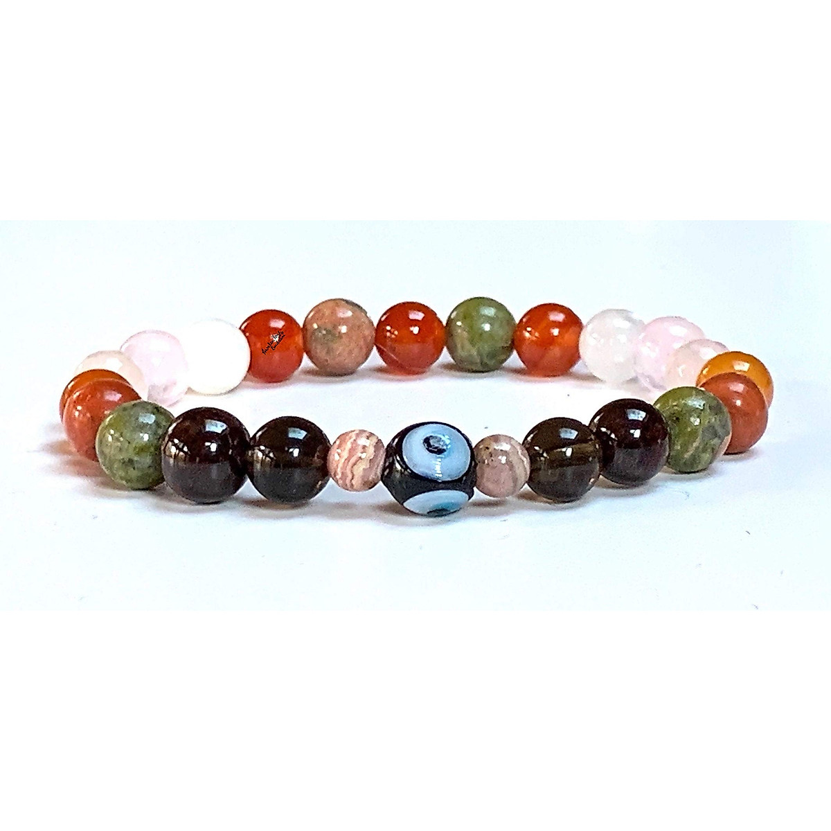 Fertility Support Stretch Bracelet, Pregnancy Bracelet - Crystals for Well-Being & Balance
