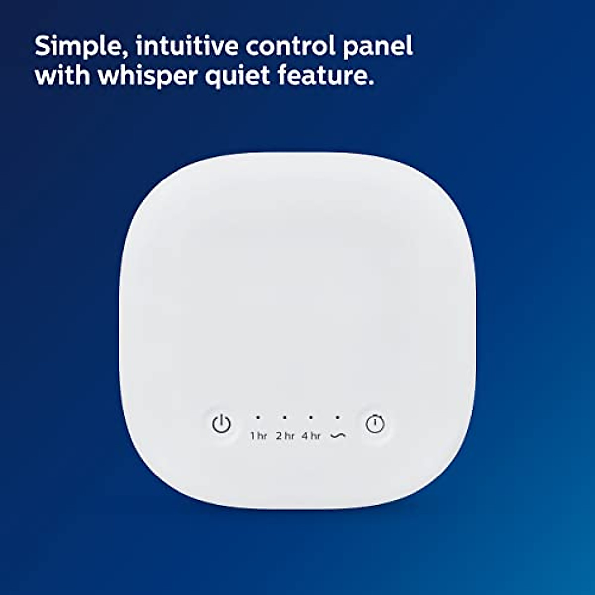 Philips LED UV Light Sanitizer Air Cleaner | Touch Control | Auto-Off Safety | ETL Listed & EPA Certified