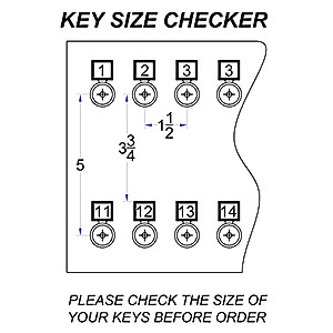 Stand Company Key Rack, Key Storage #50MNS, 50 Bolted Metal Numbered Hook with Hidden Hangers (50 Sets of Tag & Ring Included) - Made in USA