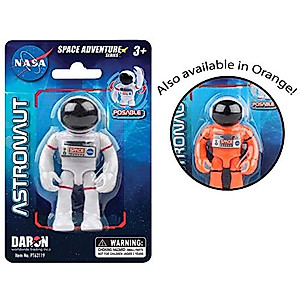 Daron NASA Space Adventure Toy Set: Space Shuttle, Space Capsule, 3 Astronauts, and Myriads Bag