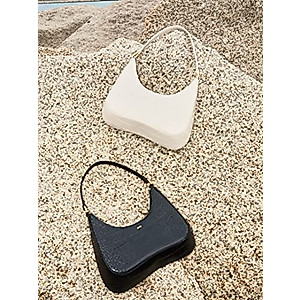 JW PEI Women's Ruby Shoulder Bag (Black Croc)