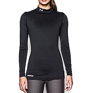 Under Armour Women's UA ColdGear® Authentic Mock XL Black