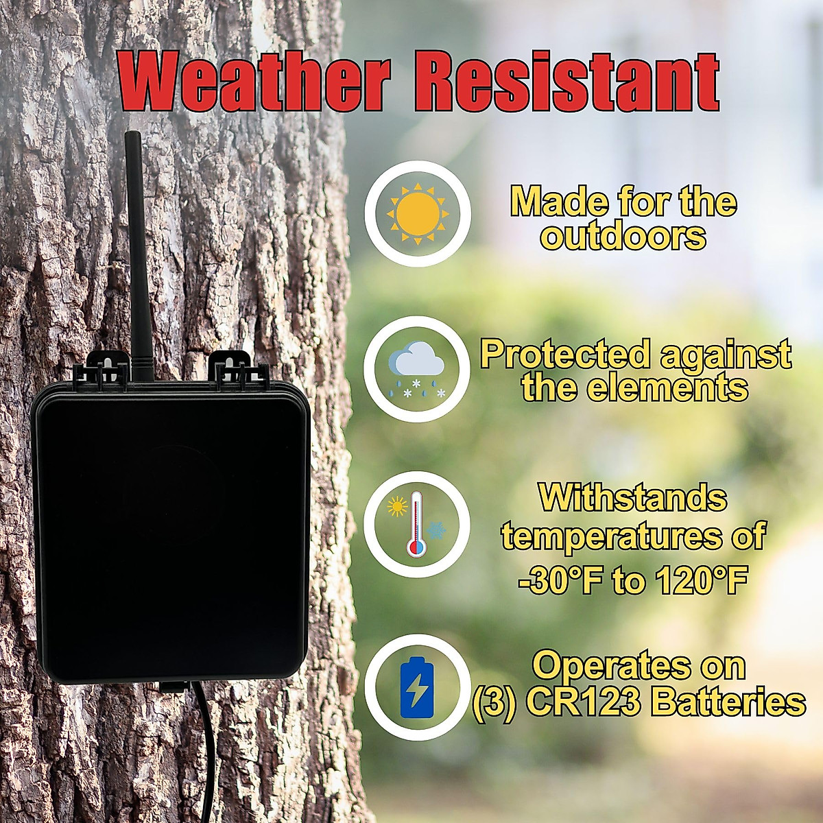 Dakota Alert MURS Alert Probe Sensor (MAPS) Metal Detecting Wireless Transmitter with 50-FT Of Direct Burial Cable - Outdoor Monitoring System
