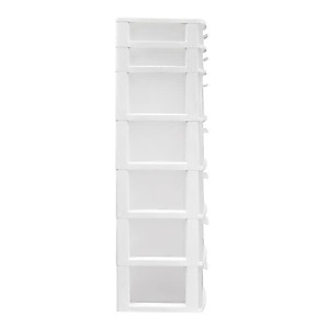 MQ Eclypse 7-Drawer Plastic Storage Unit in White