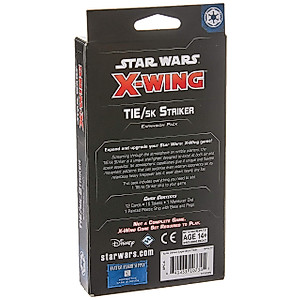 Star Wars X-Wing 2nd Edition Miniatures Game TIE/sk Striker EXPANSION PACK | Strategy Game for Adults and Teens | Ages 14+ | 2 Players | Average Playtime 45 Minutes | Made by Atomic Mass Games