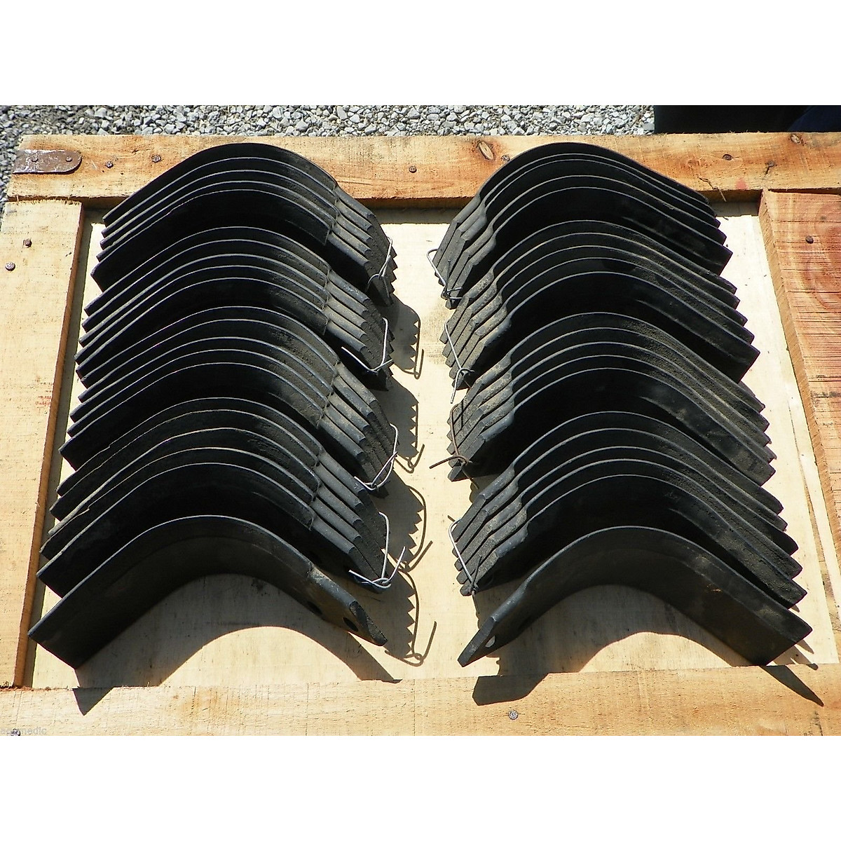 Agric Replacement Tiller Tines Code 04503303 & 04503400 Full Set for AFMJ 70 Series Tiller