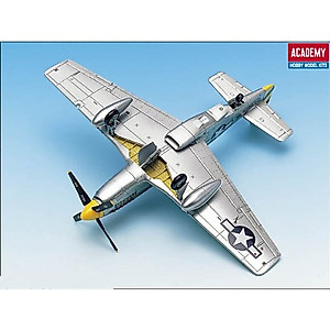 Academy The Fighter of World War II P-51C Model Kit, Gray