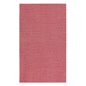 Meideli Drawer and Shelf Liner, Non-Adhesive Strong Grip Non-Slip Shelving Liner for Kitchen Cabinets PVC Wardrobe Shelves Gridding Liner Mat for Drawers Cupboards, Bathroom Storage Shelves Red