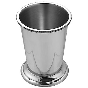 English Pewter Company 10oz Beaded Fine Quality Pewter Mint Julep Cup [BAR201]