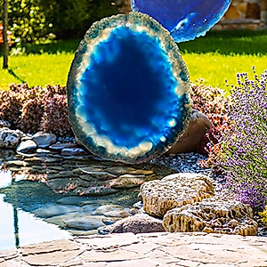 Wind Chime - Unique and Beautiful Agate Slices for Home or Garden Decor