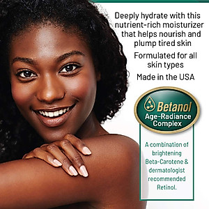 40 Carrots Retinol Rich Face Mango Facial Moisture Splurge Moisturizer - Deeply Hydrating, Helps Nourish, Plump & Brighten Skin | Made in USA, Paraben & Cruelty Free (4oz)