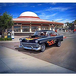 Revell 07663 1:24 '56 Chevy Custom Plastic Model Kit 1/24