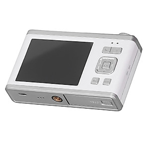 Compact Digital Camera, Autofocus 50MP and 30MP Digital Camera Built in Flash for Vlog (White)