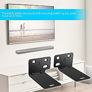 Black Mounting Wall Bracket Compatible with Bose WB-300 Sound Touch 300 Soundbar Soundbar 500 Soundbar 700 Soundbar 900 Speaker - 180 Days Warranty
