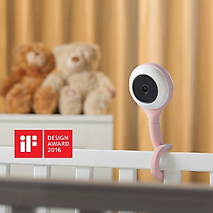 Lollipop - Smart Baby Monitor with True Crying Detection (Cotton Candy)
