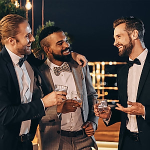 Golf Ball Whiskey Chillers Gifts Set for Father's Day Whiskey Ice Stone with Hockey Clip Whiskey Rocks Iced Cubes Chilling Rocks for Birthday Housewarming Anniversary Husband Dad Friend