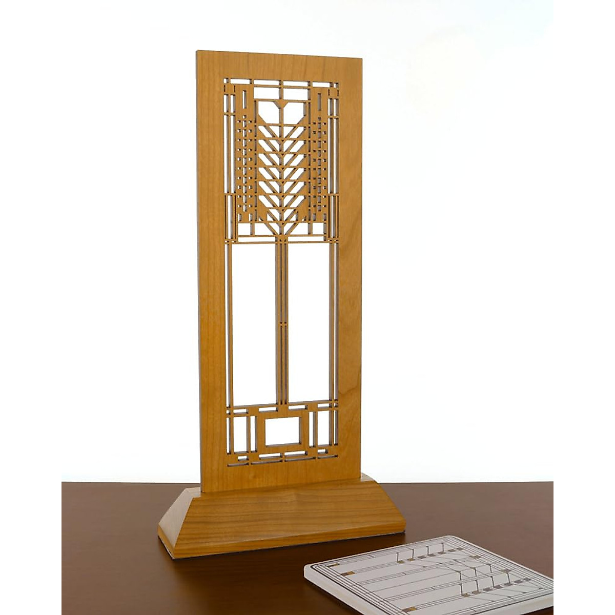 Frank Lloyd Wright Tree of Life Hardwood Mini Screen