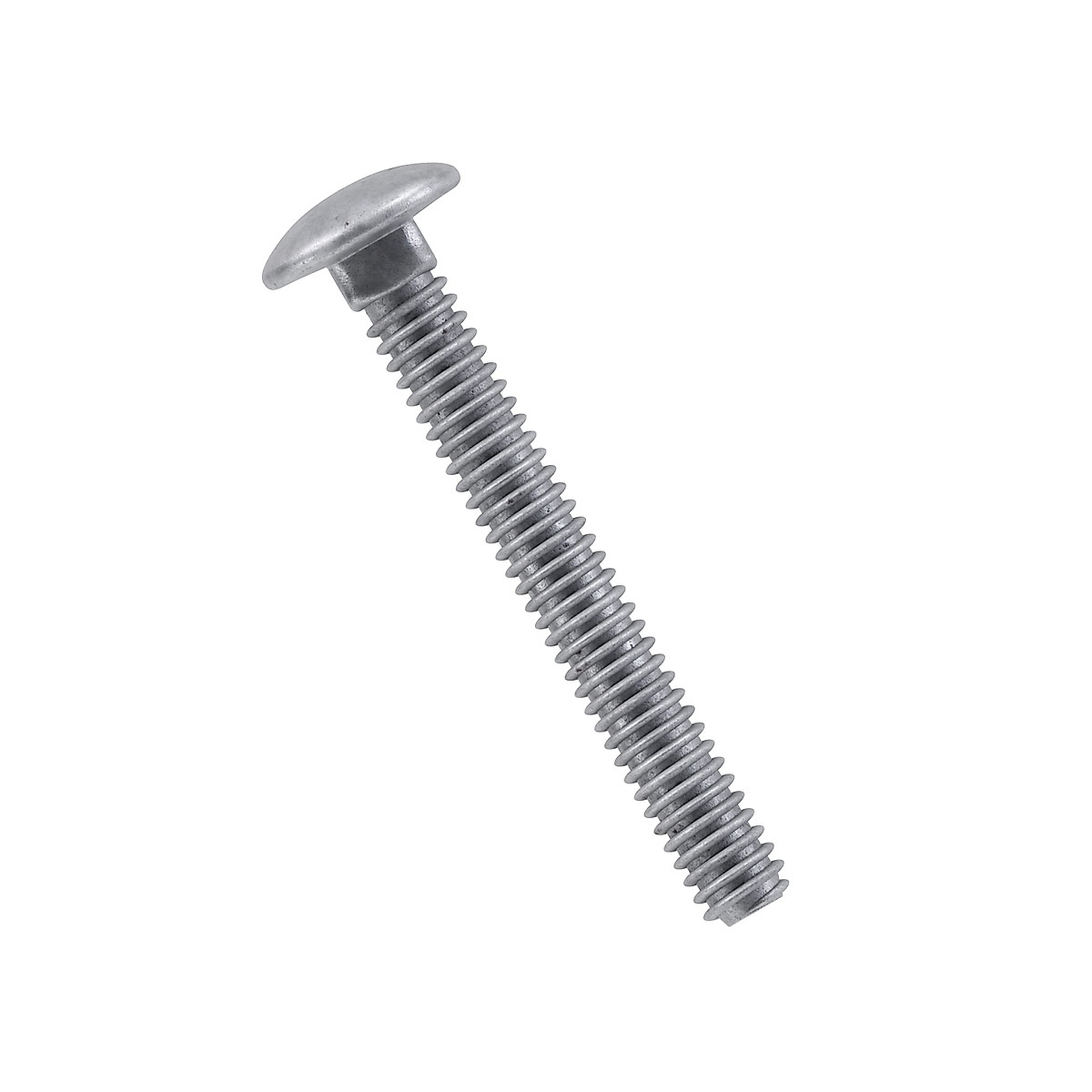 Hillman Group Galvanized Carriage Bolt 1/2” x 9”, 25 Count, Blunt Point, Alloy Steel, Self-Locking Round Head Fasteners, for Wood and Metal, No Washer Needed, Rust-Resistant (812633)