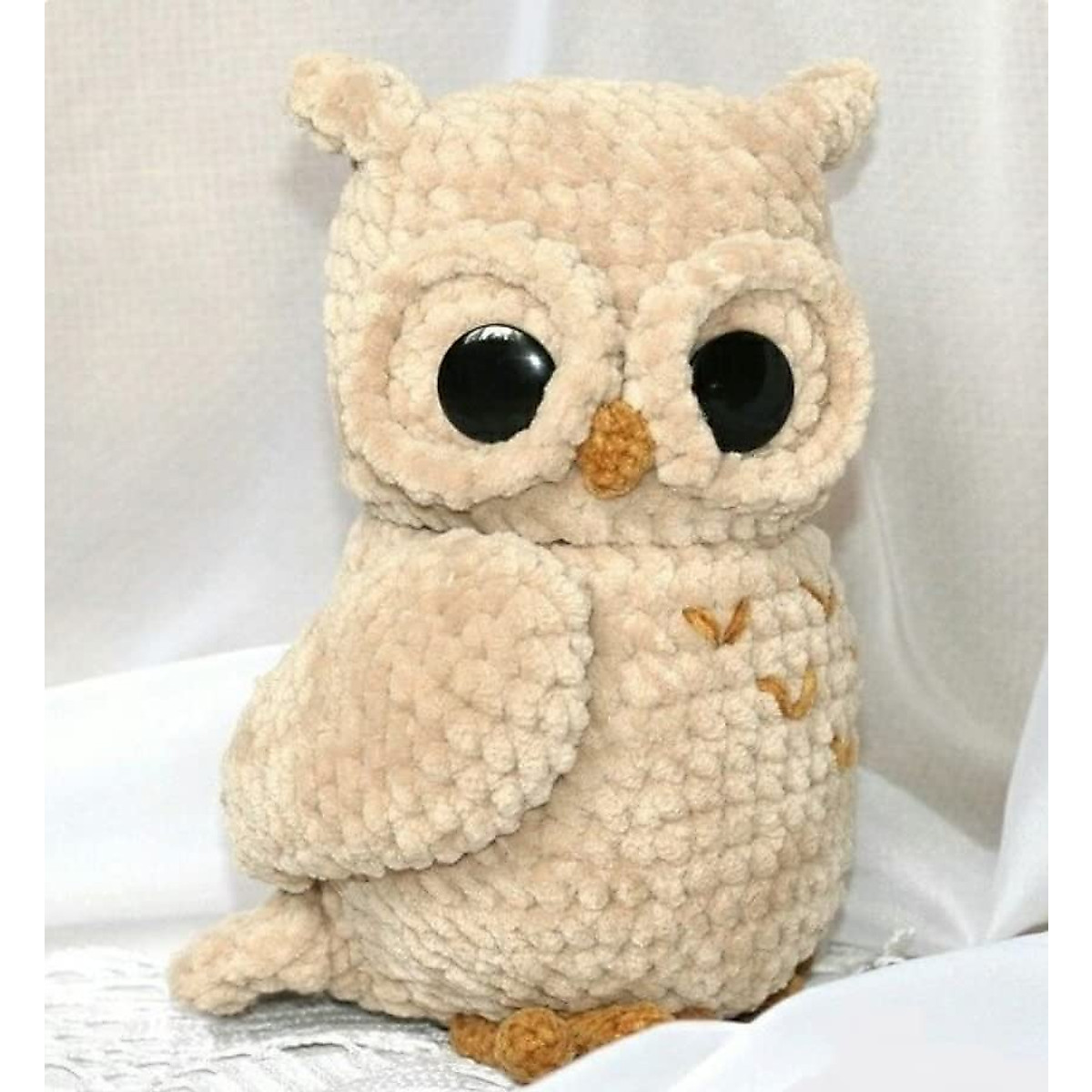 Troyarn Velvet Chenille Baby Blanket Yarn Amigurumi Yarn for Crocheting and Knitting Super Bulky 100 gr (132 yds) (10145 - Mushrooms)